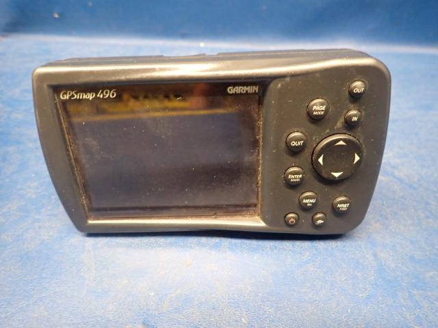 Garmin 010-00578-00 GPSMAP 496 W/MOUNT (Sun spot on screen - See photos)